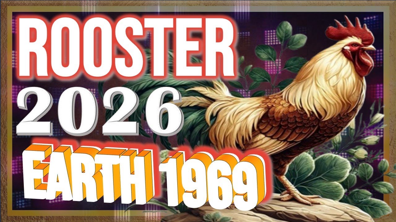 Rooster Horoscope 2026 | Earth Rooster 1969 | February 17, 1969 to ...