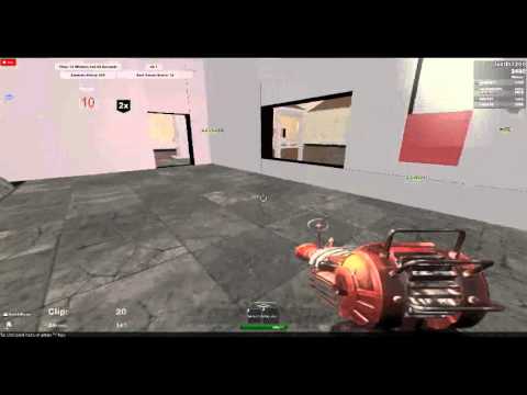 ROBLOX Call Of Duty Zombie Verruckt Ray Gun Gameplay - YouTube