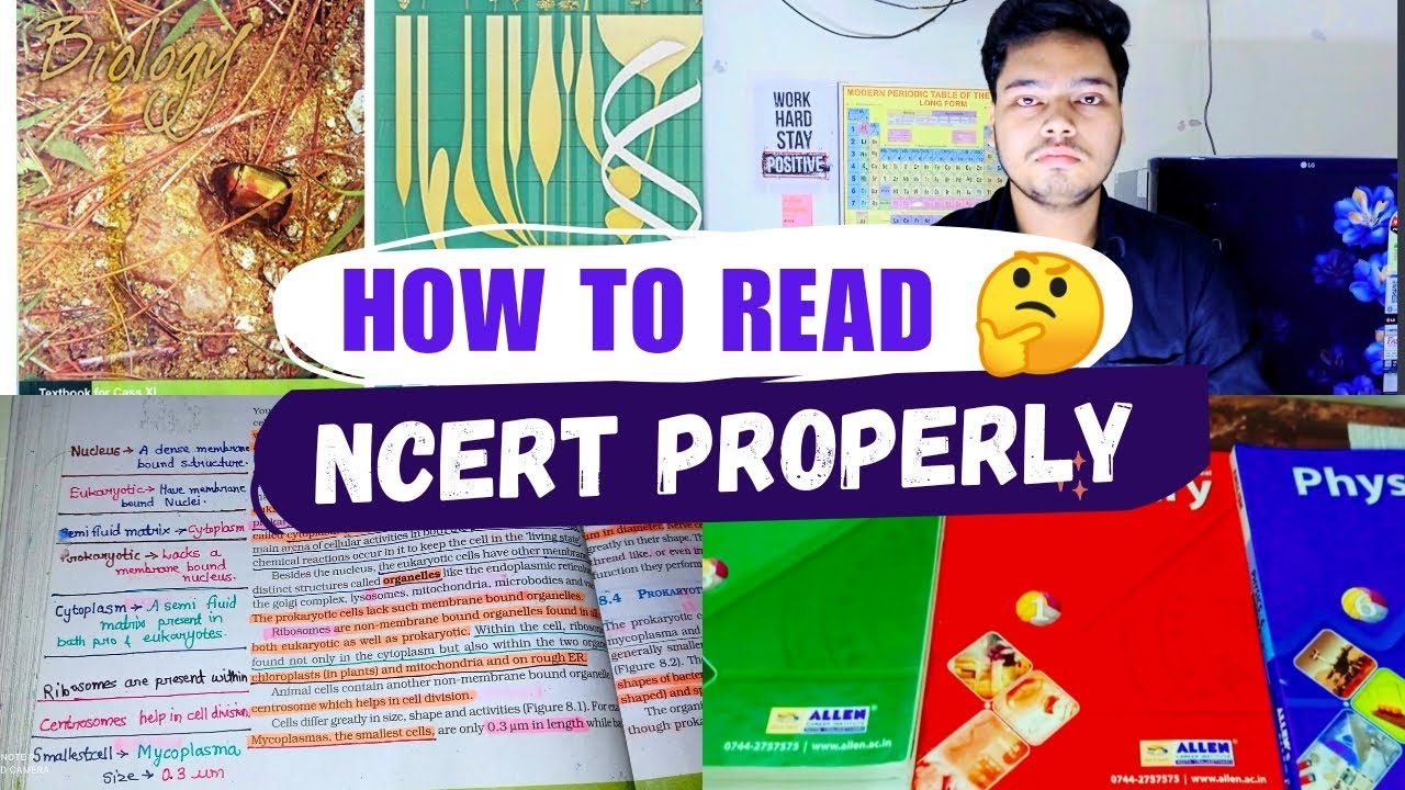 How To Read NCERT Book Properly | Yakeen 2.0 @PhysicsWallah Neet 2024 ...