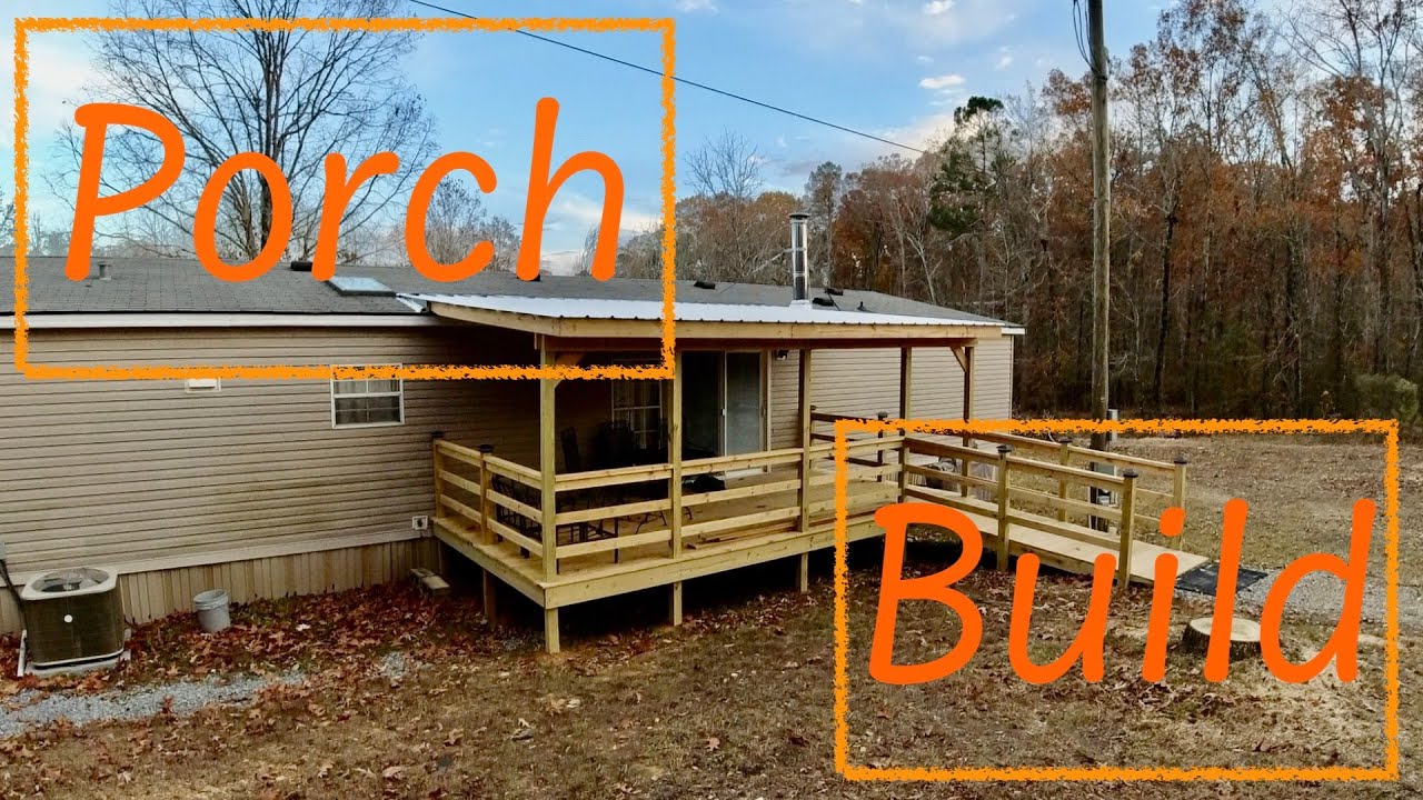 Porch Build Time Lapse - YouTube
