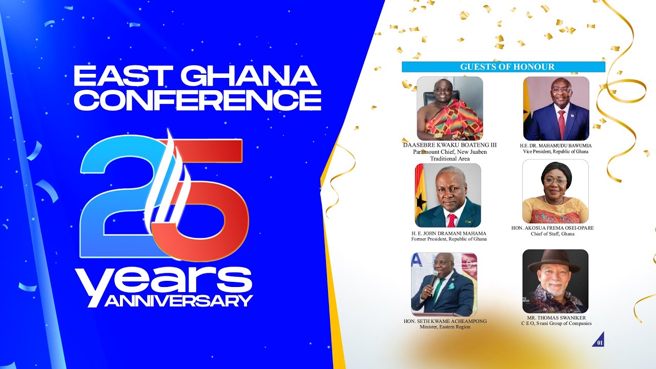 East Ghana Conference 25th Anniversary Live from Koforidua Jubillee ...