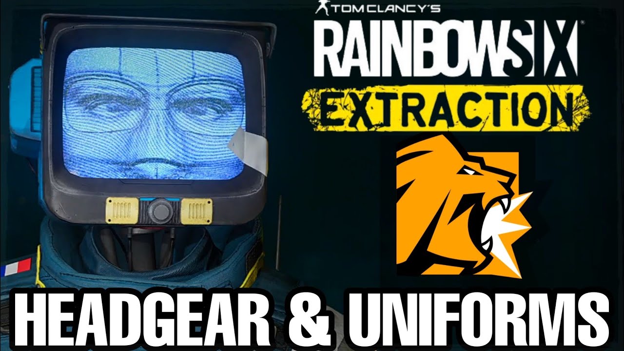 EVERY Headgear & Uniform For Lion In Rainbow Six Extraction! - YouTube
