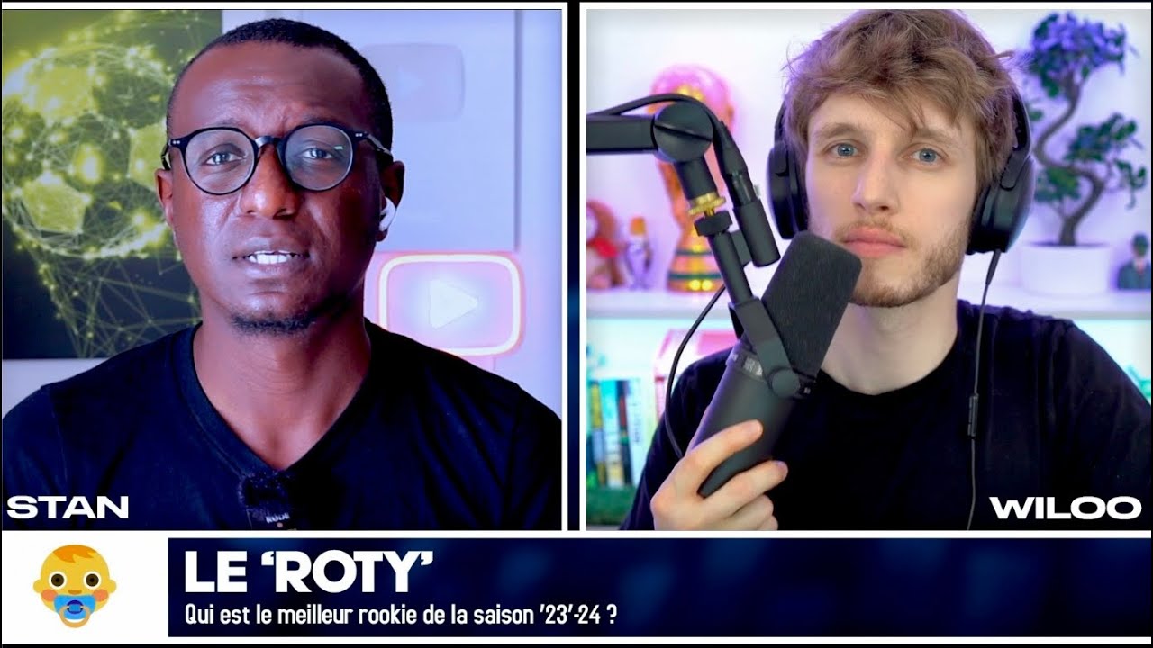 ROOKIE OF THE YEAR - QUI EST LE MEILLEUR JEUNE JOUEUR DE LA SAISON 2023-2024 ? @Wiloo - YouTube