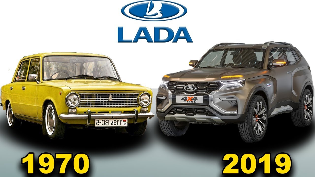 Как МЕНЯЛАСЬ ЛАДА Lada - Evolution (1970 -2019) - YouTube