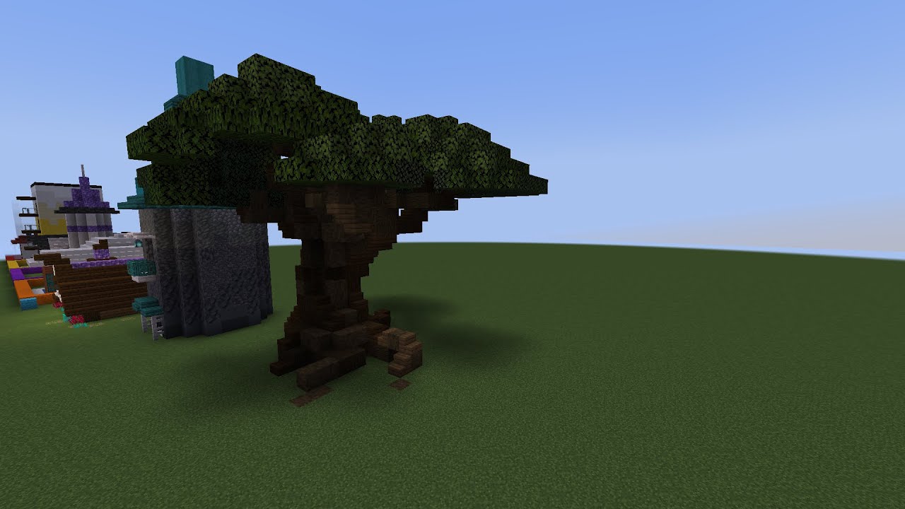 Custom tree - Minecraft - YouTube