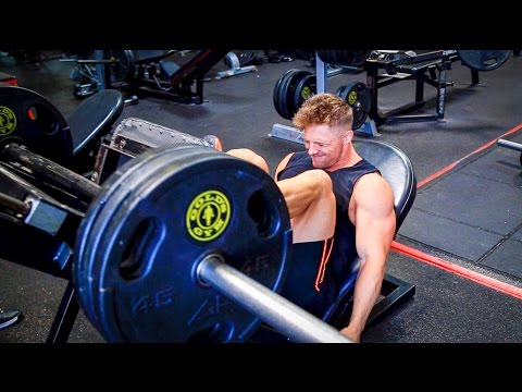 Charles Glass Shatters Me | Leg Day - YouTube