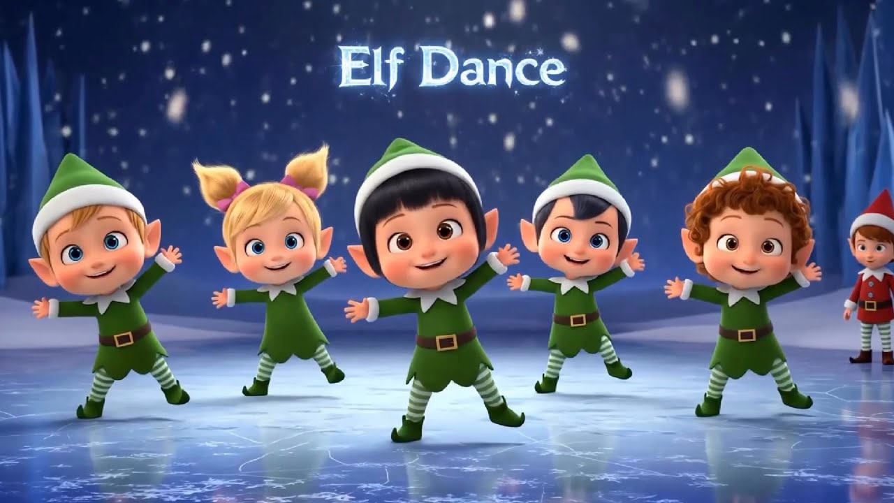 Elf Dance Song for Kids | Fun Christmas Dance Along | Come Do the Elf ...