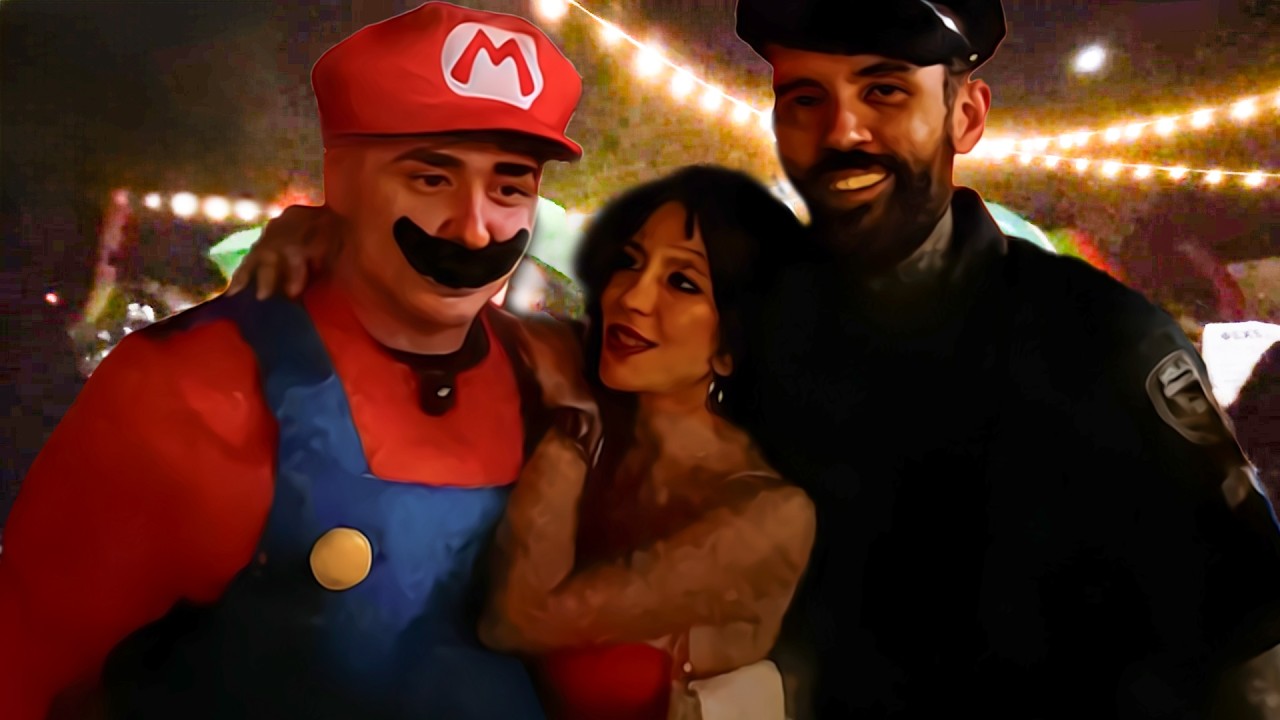 Adam22's Wife Flirts With LACY At The Halloween PARTY - YouTube