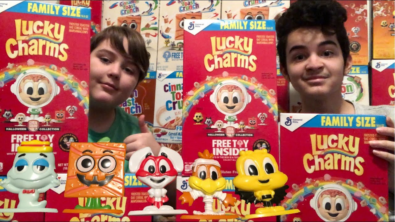 General Mills Cereal Squad Series 2 HALLOWEEN COLLECTION Box Haul 7 ...