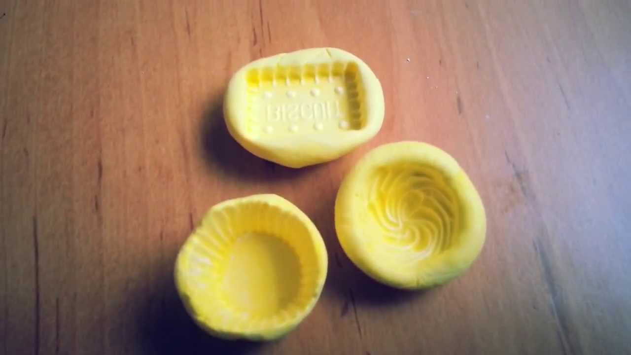 Homemade clay molds - YouTube