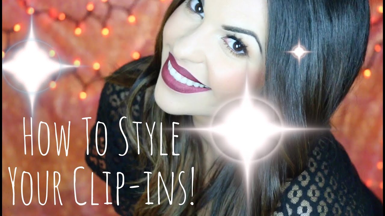 How To Style Your Clip In Extensions! - YouTube