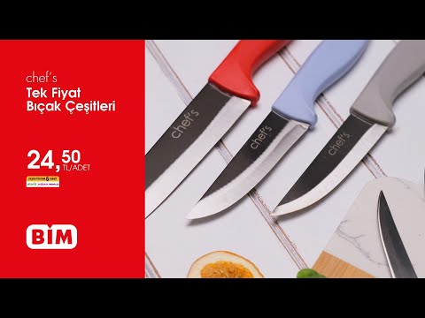 24 Haziran Aktüel - Tek Fiyat Bıçak Çeşitleri