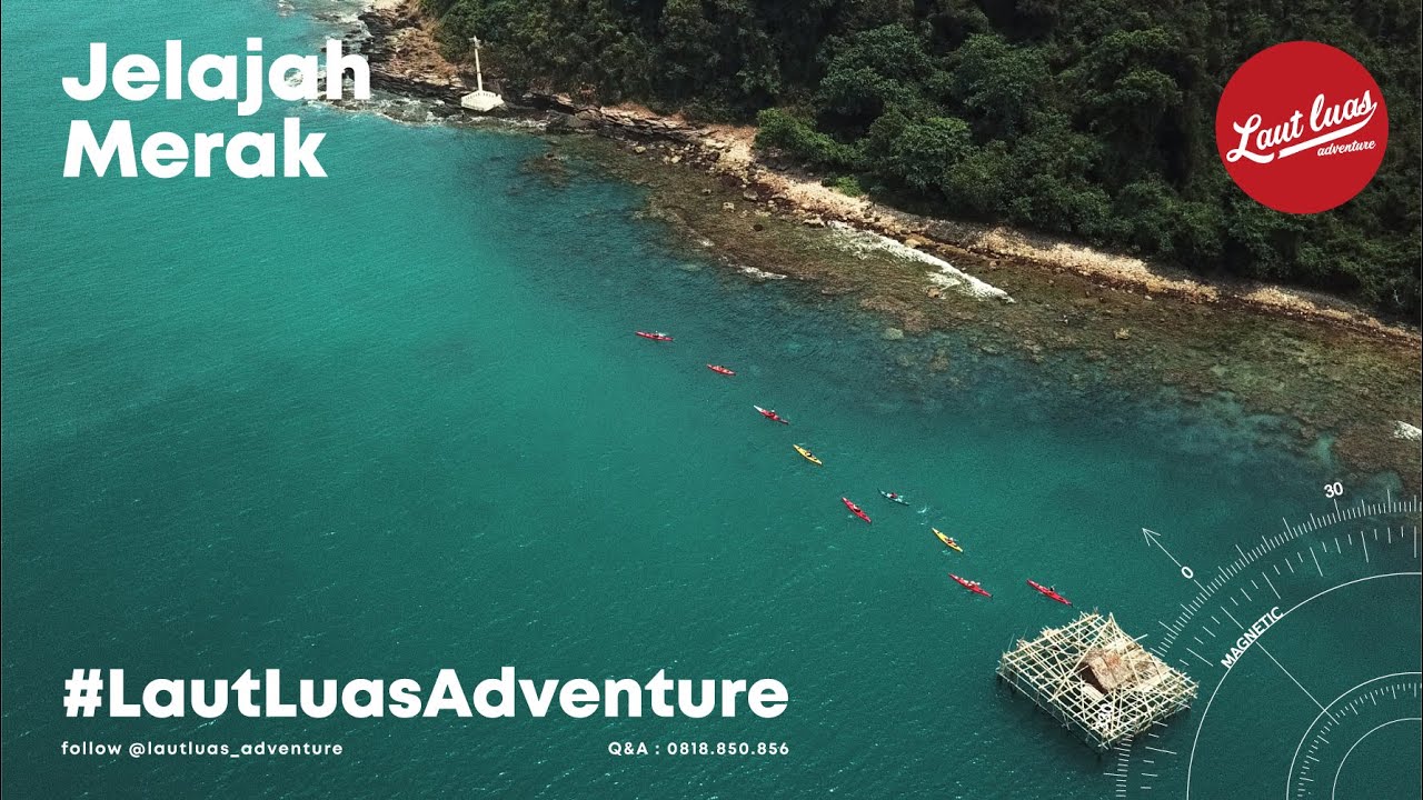Jelajah Merak - Sea Kayaking menjelajah Pulau Merak Besar - YouTube
