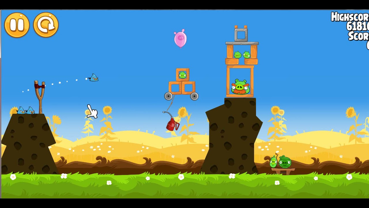 Angry Birds PT Custom Levels - YouTube