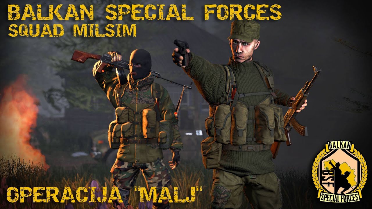 Balkan Special Forces - Operacija "Malj" - YouTube