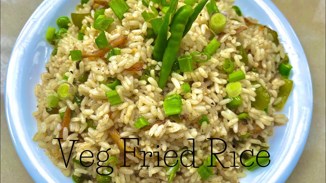 Veg Fried Rice II THE SPICY EATERS II More Hungry for Spicy II You must ...