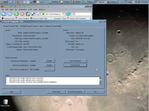 Tutorial: Running the dxdiag in XP - YouTube