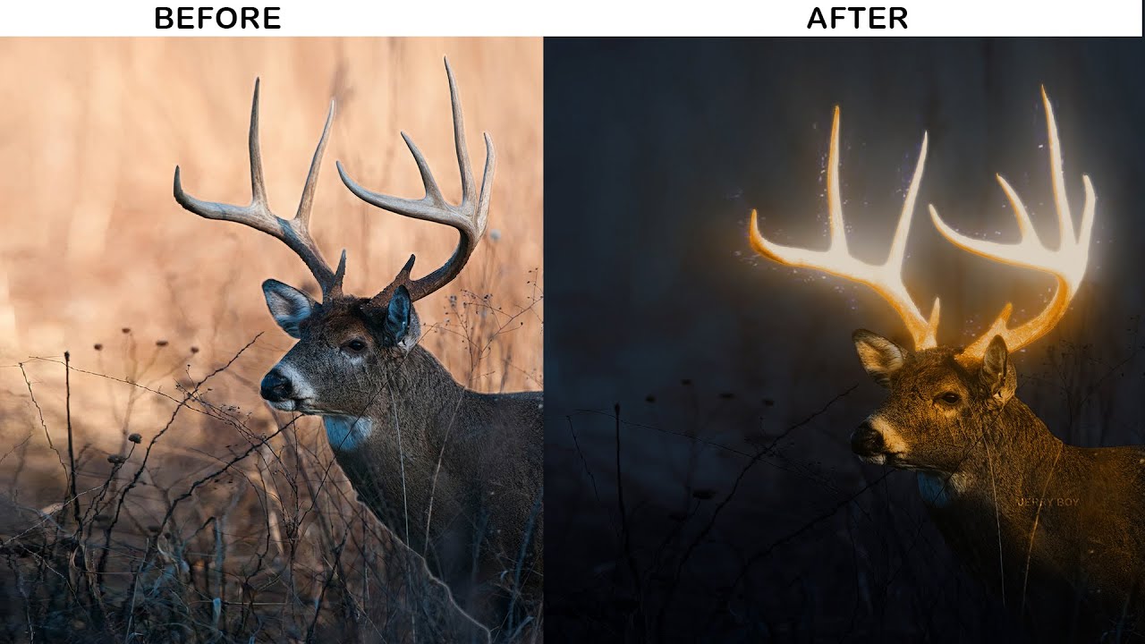 Photo Glow Efect [ Photoshop Tutorial ] - YouTube