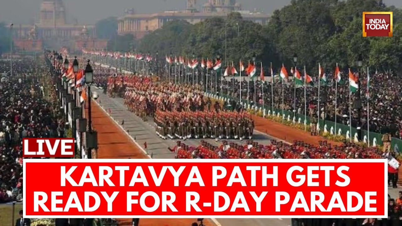 Republic Day 2024 LIVE: Rehearsals Underway At Kartavya Path | Republic ...
