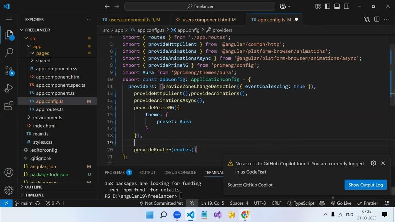 Angular Project From Scratch | Day 4 | Login Page - YouTube