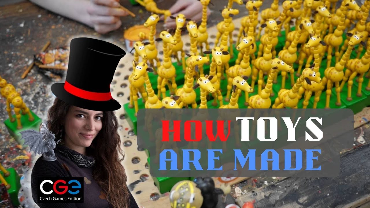 How Toys and Board Game Components are Made - YouTube