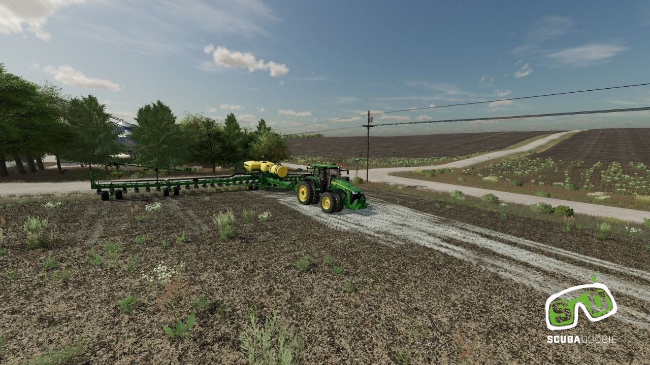 Breaking Records! Massive Corn Planting on St. Edward NE Map | FS22 ...