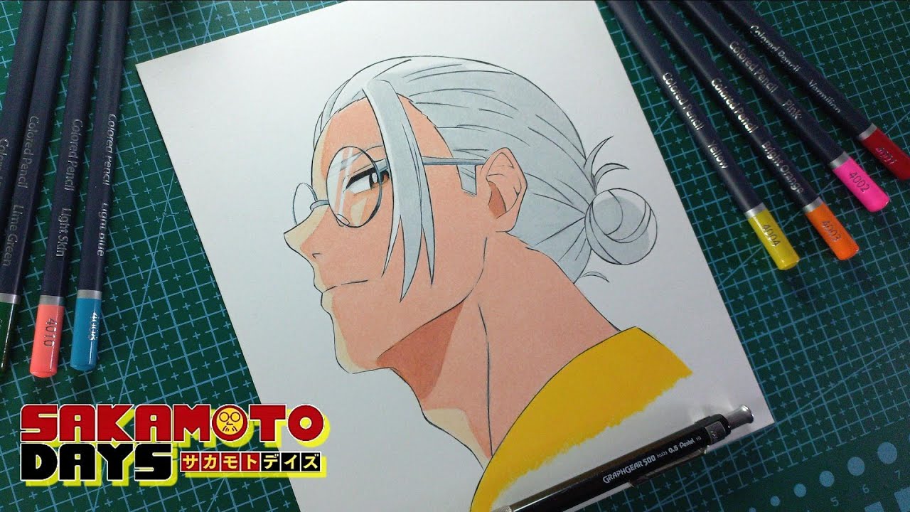️How to draw SAKAMOTO TARO ️🎉 from SAKAMOTO DAYS │Como dibujar a TARO ...