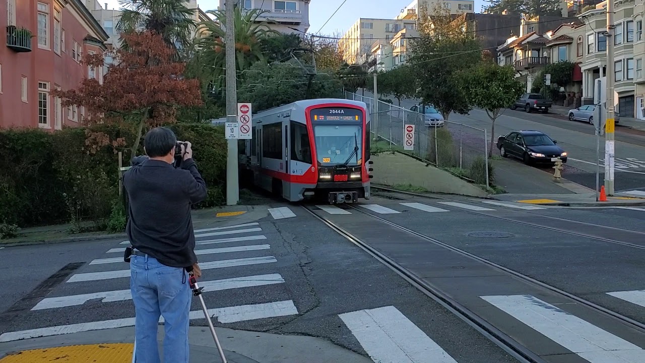 SF Muni S200 2044 On Route J - YouTube