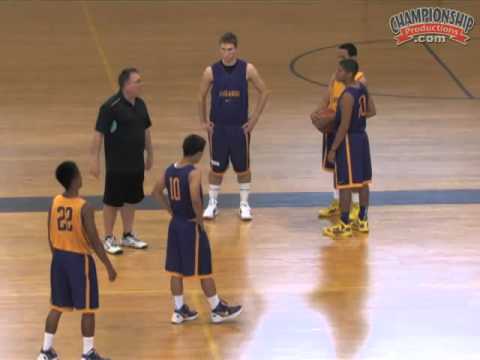 The Unpredictable Run and Jump Full Court Defense - YouTube