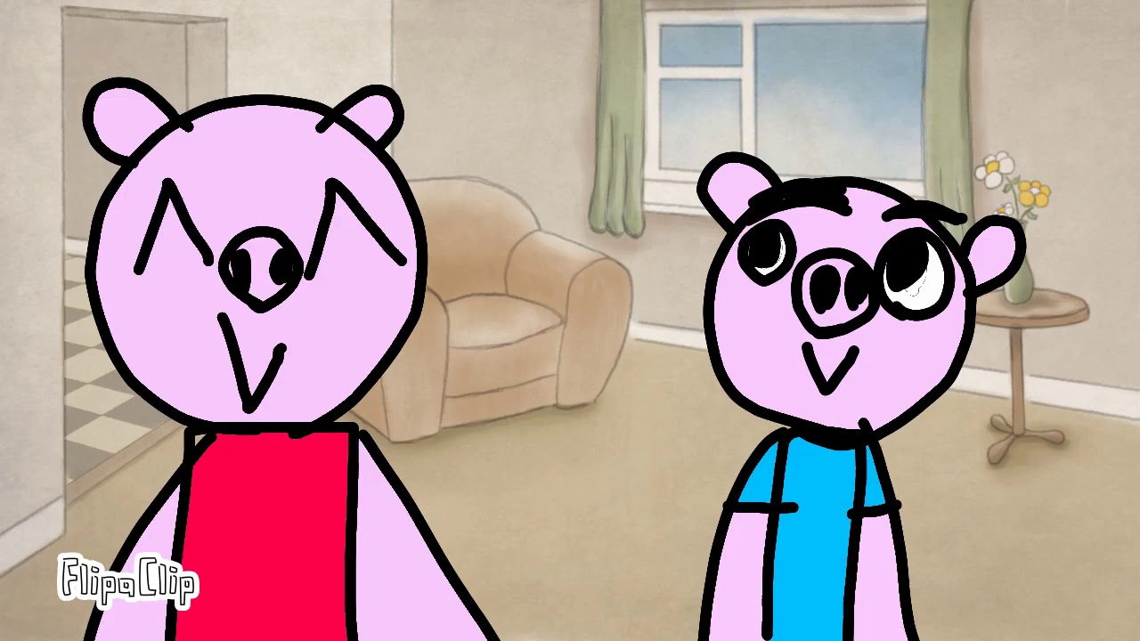 Pippa meme Piggy Flipaclip El Ayiwoki - YouTube