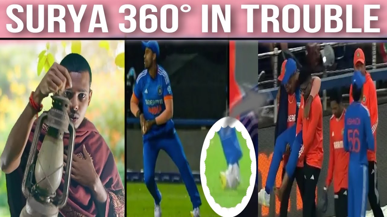 SURYA Knee Injury Alert !! 360° Show Out of t20 Wrold Cup & IPL 2024 ...