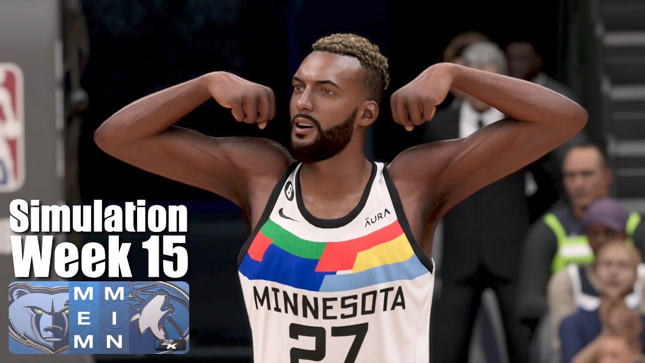 【NBA】Week 15 Simulation｜Memphis Grizzlies vs Minnesota Timberwolves｜NBA ...