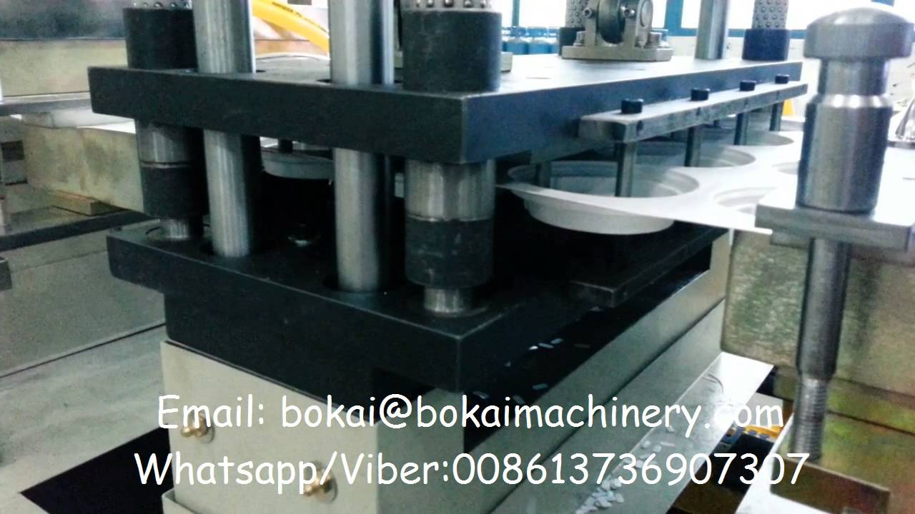 DP 420S Coffee Paper Cup Lid Making Machine(Copa de la máquina tapa ...