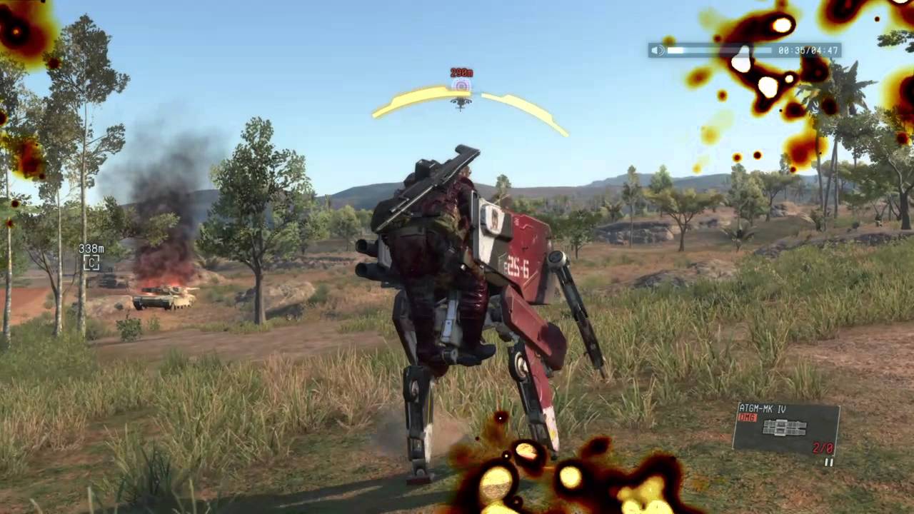 MGS5 TPP: D-walker in action! - YouTube