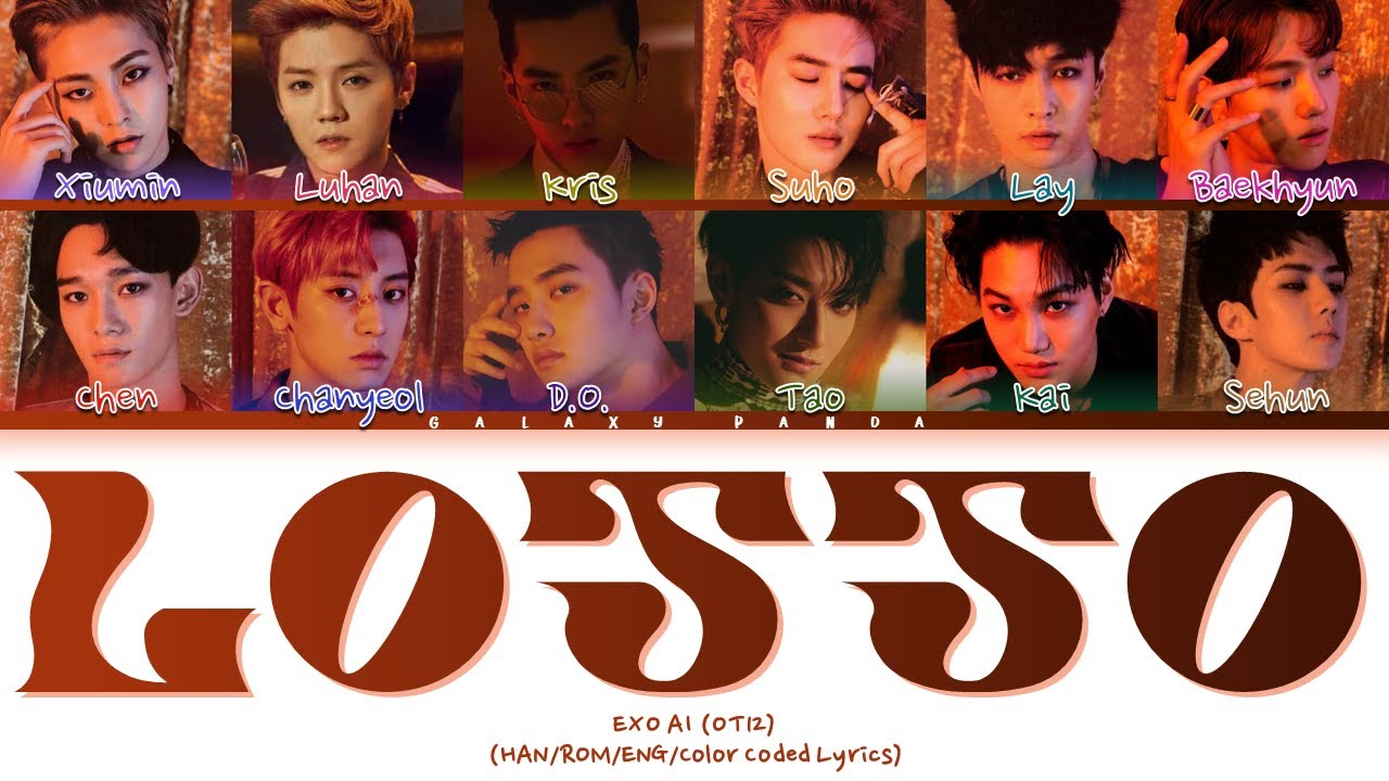 EXO AI (OT12) - LOTTO- | Color Coded Lyrics - YouTube