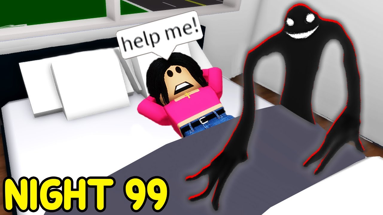 HE WAITS UNTIL I FALL ASLEEP! (Brookhaven RP scary) - YouTube