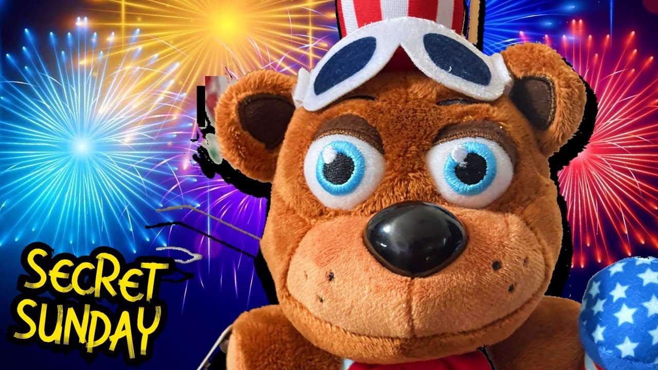 FIRST LOOK at Wal-Mart Exclusive FIREWORK FREDDY PLUSH! Secret Sunday # ...