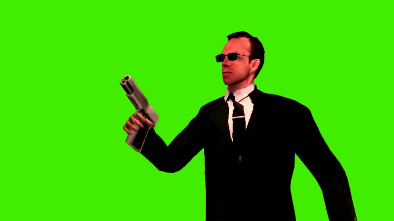 Green Screen Agent Smith Path of Neo Part 1 - YouTube