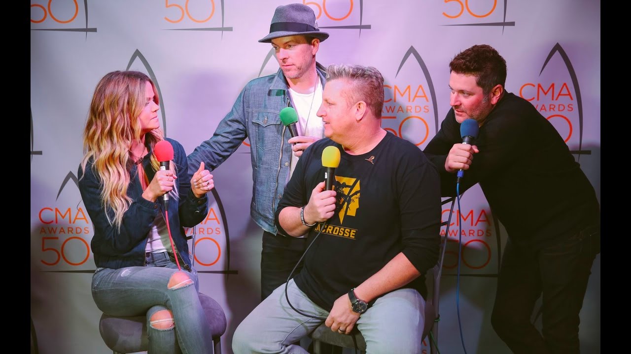 Rascal Flatts Feel Old at the 50th CMA Awards - YouTube