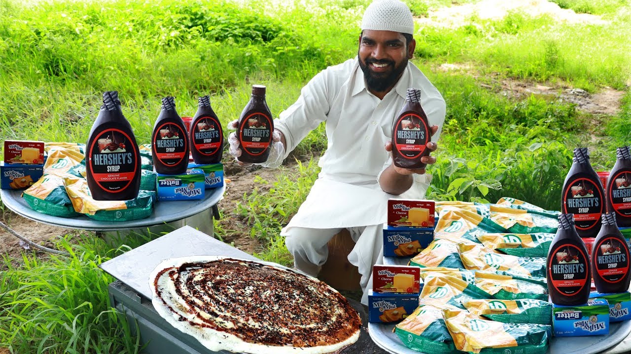 Chocolate Dosa Recipe | Choco chips Dosa For Kids | Nawabs - YouTube