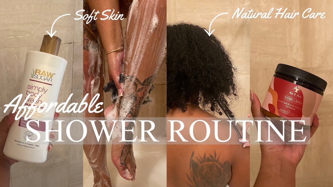 MY AFFORDABLE EVERYTHING SHOWER ROUTINE |FEMININE HYGIENE, SELF CARE ...