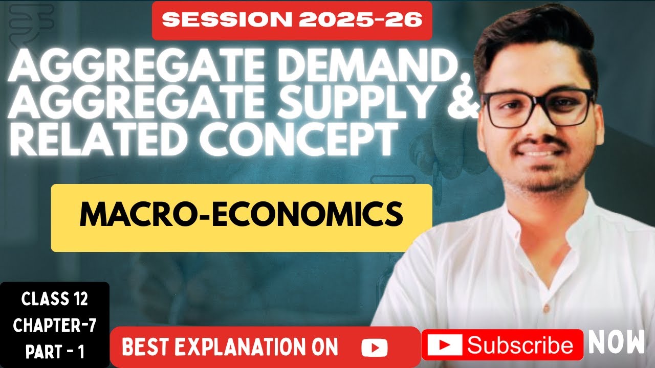 Aggregate Demand and Related Concepts | Macroeconomics Class 12 Chapter ...