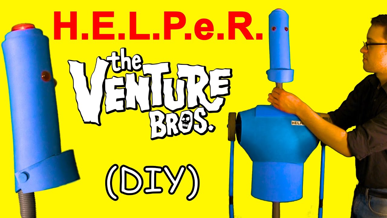 Venture Brothers Helper Build (DIY) - YouTube