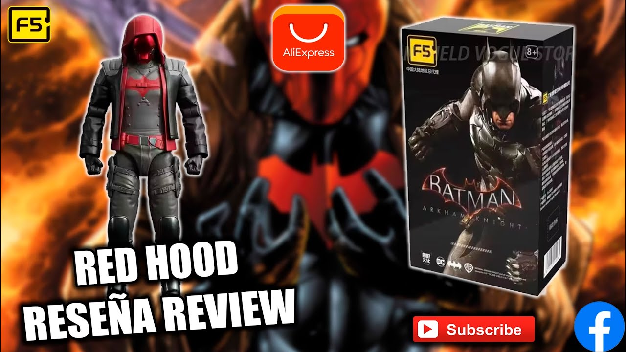F5 MODEL KIT RED HOOD 2 BATMAN ARKHAMFIGURAS 3.75 ESCALA 1:18 RESEÑA ...