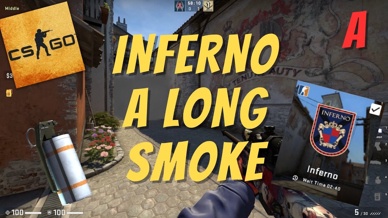 I show You a Super Easy A Long Smoke on Inferno (no jumpthrow needed) 😃 ...