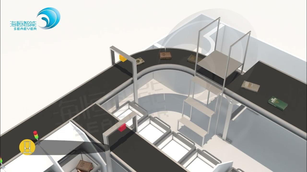 Library Automatic Sorting System - YouTube