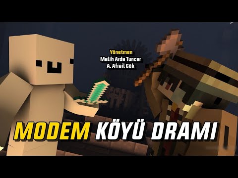 MODEM KÖYÜ DRAMI - Bir Minecraft Filmi
