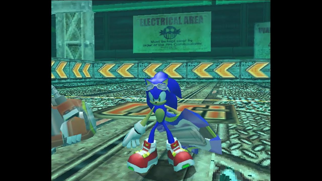 Sonic Riders World Grand Prix: Babylon cup ft. Sonic and Blue Star II ...