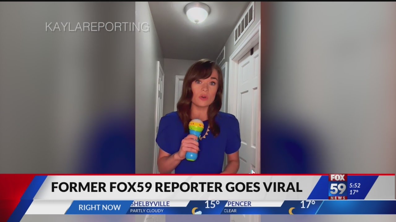 Former FOX59 reporter's viral video - YouTube