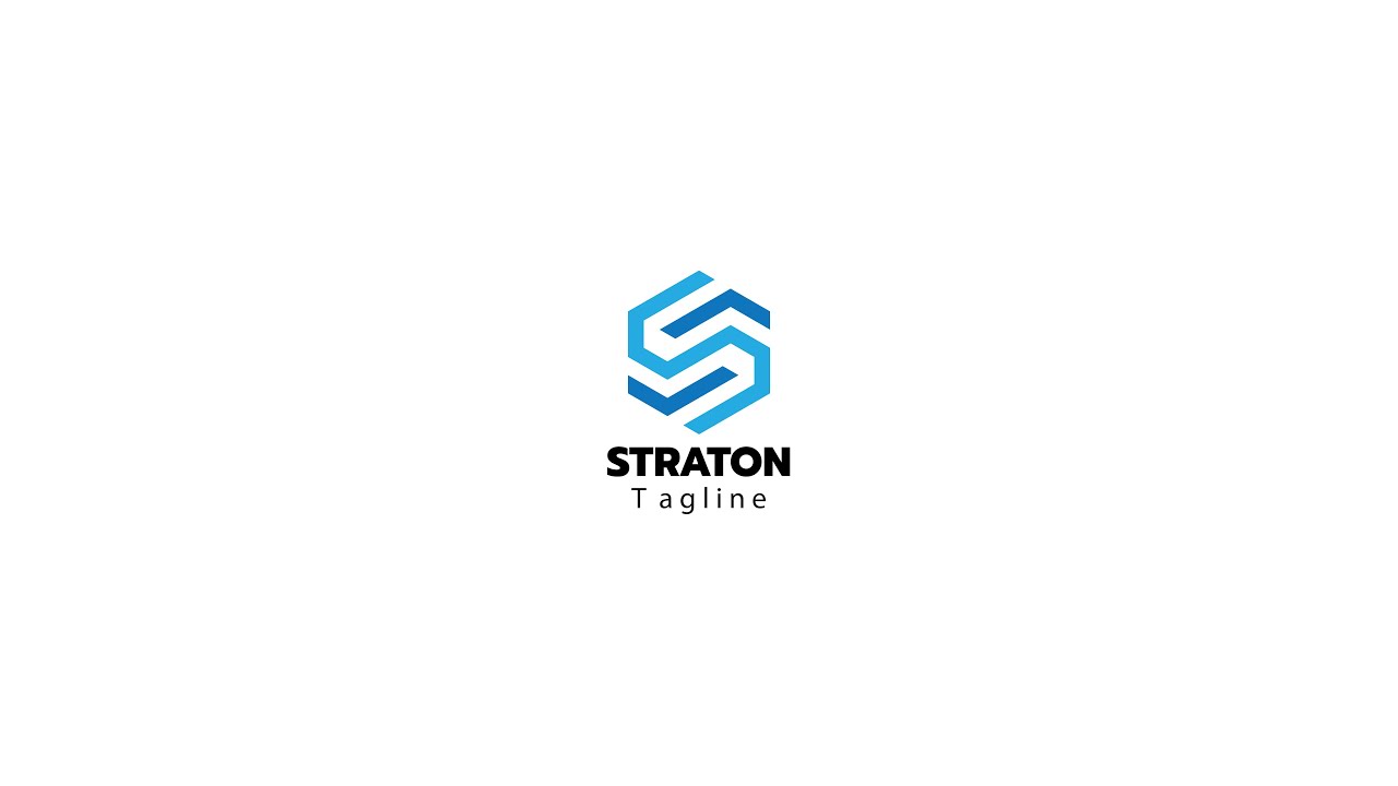 Adobe Illustrator - Tutorial Mendesain Logo : STRATON - YouTube